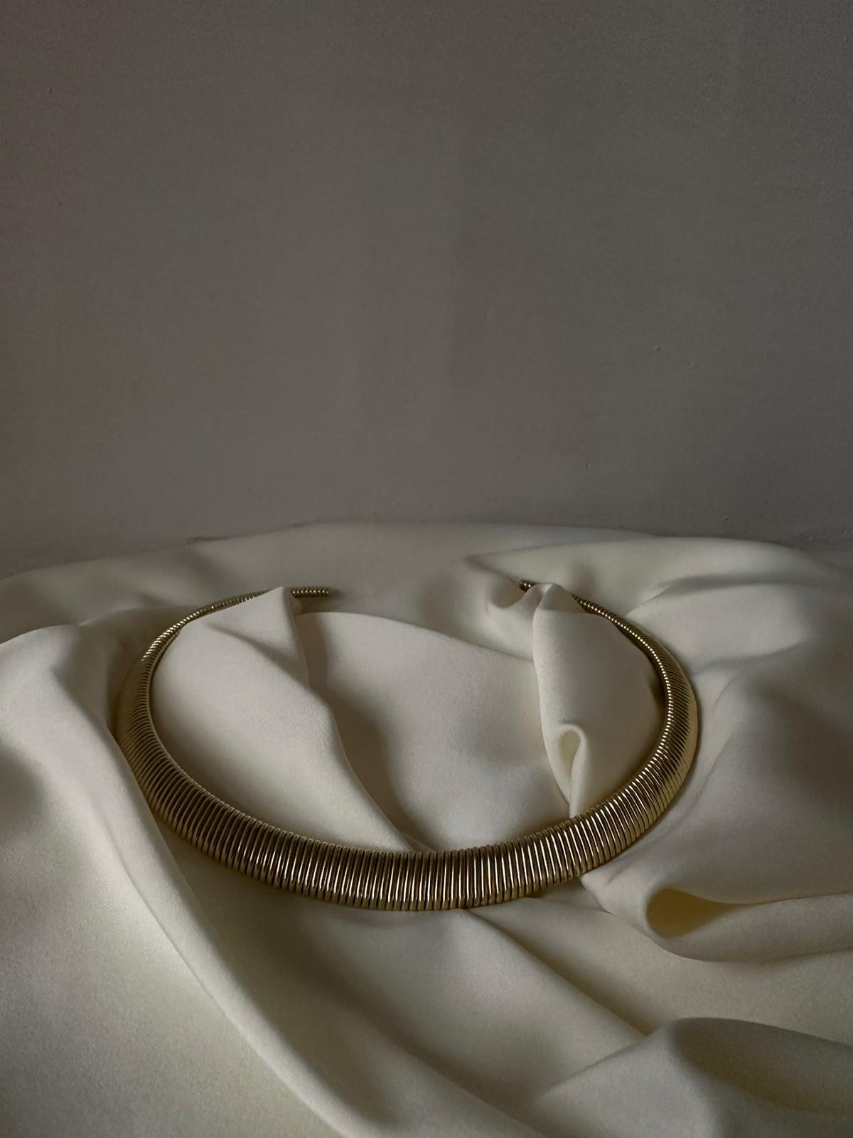 Sutton choker brass – MIMI ET TOI